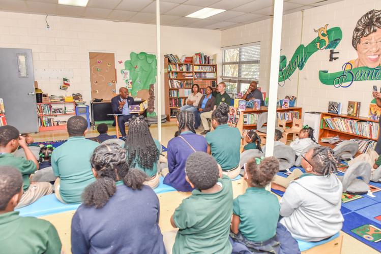 Mayor Johnson Reads to Students of Ramah Junior Academy | Photos ...