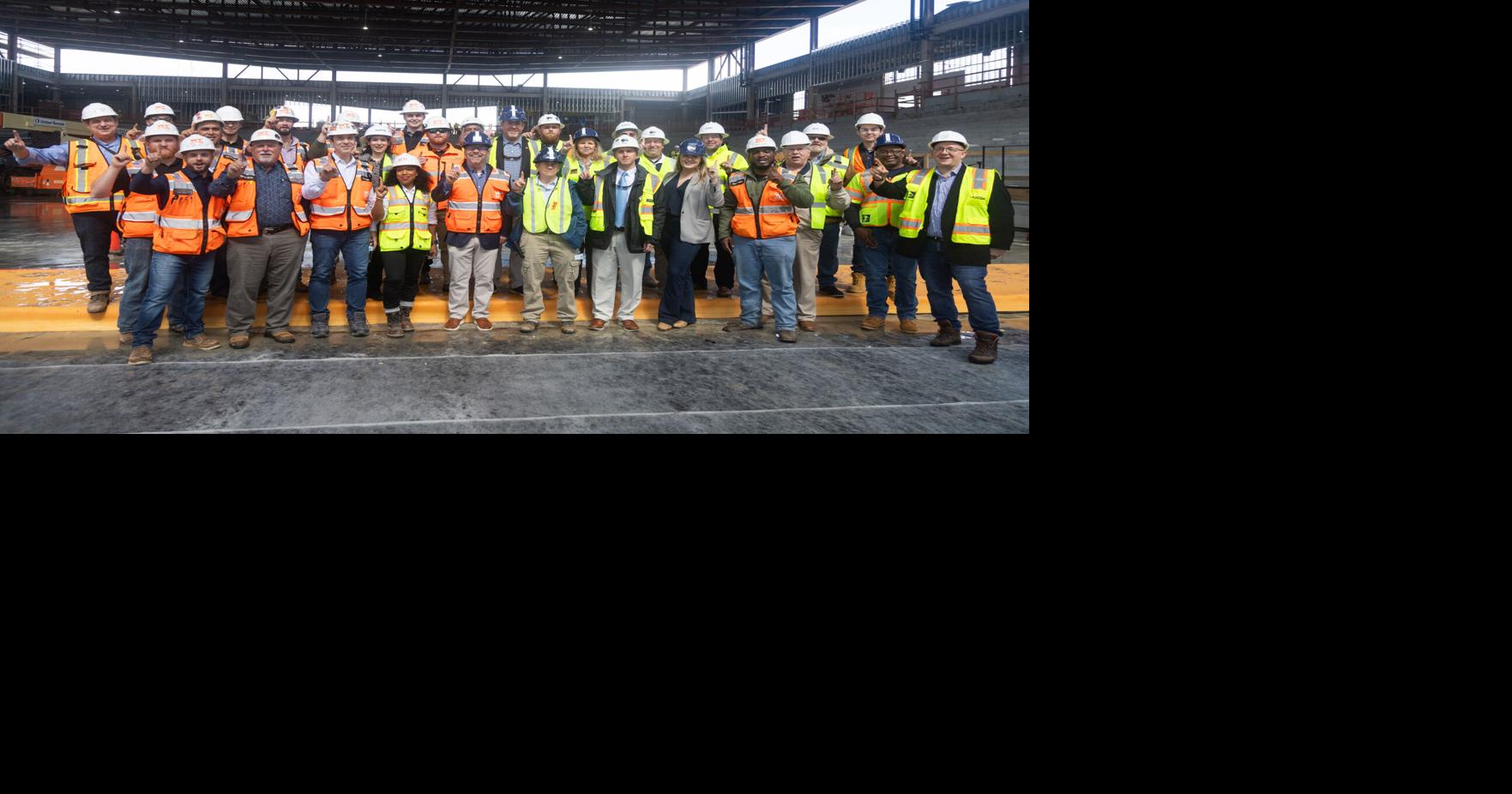 Georgia Southern celebrates Topping Out milestone for Jack and Ruth Ann ...