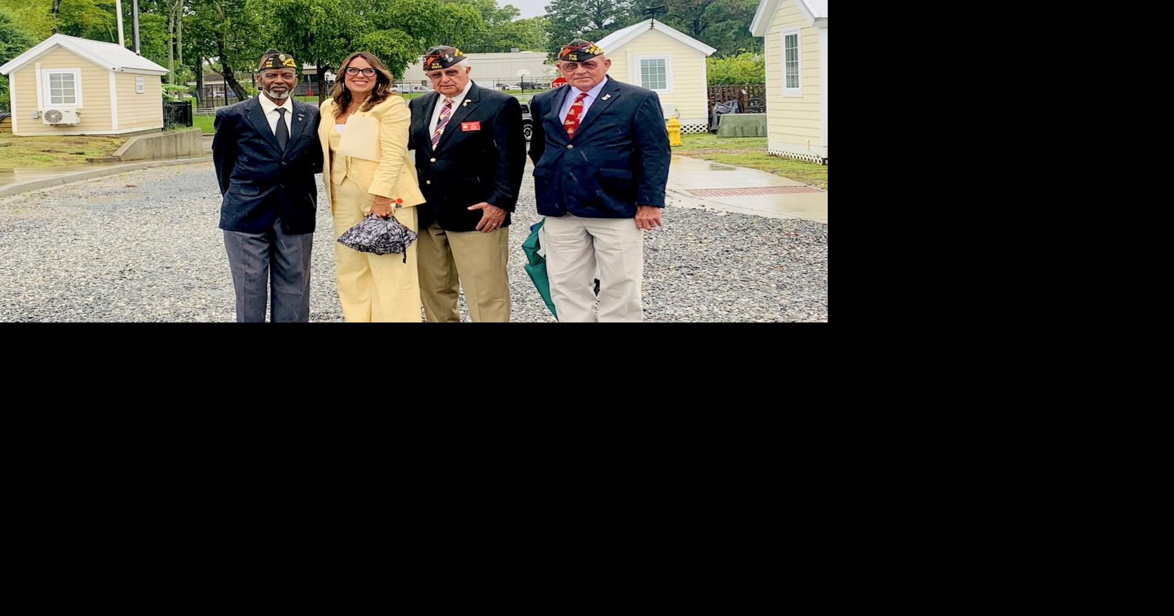 July 28 - Georgia VFW presents a check to Chatham Savannah Authority ...