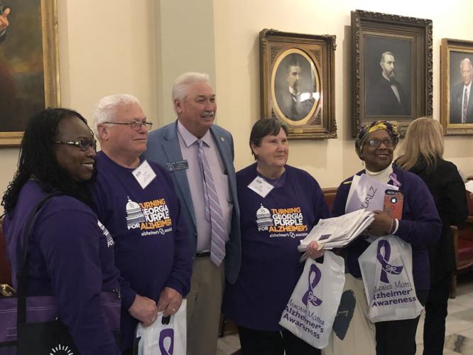 Feb. 15 - Local Alzheimer's advocates plan to "Turn the Georgia State ...
