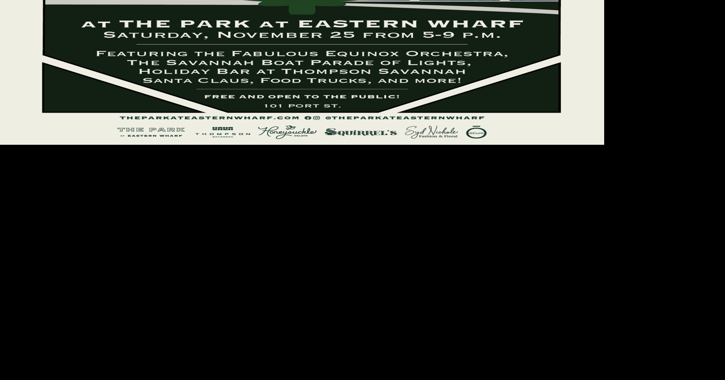Nov. 6 - Eastern Wharf announces Holiday Kickoff event with Equinox ...