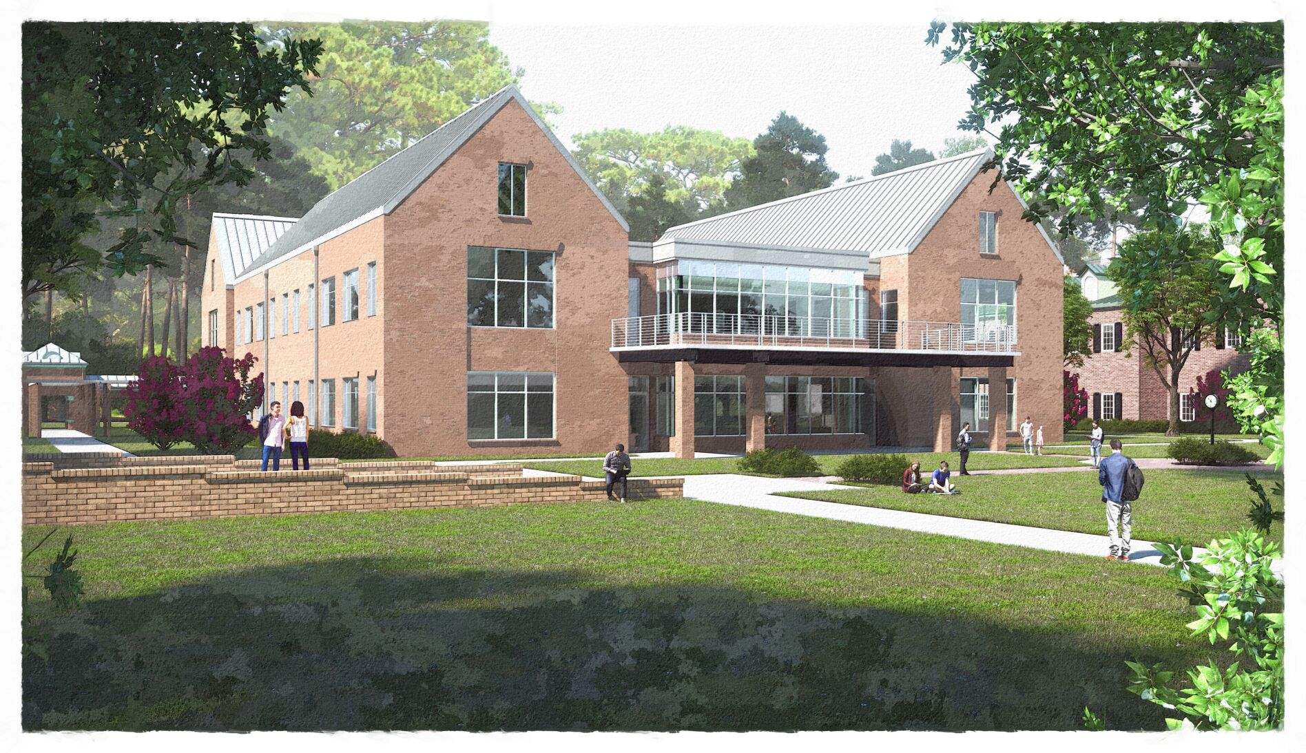 Sept. 1 - Hussey Gay Bell celebrates ribbon cutting of Mingledorff Hall ...