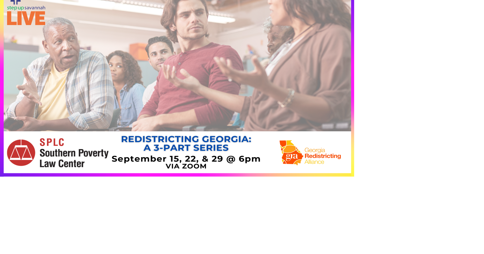 Sept. 10 - Step Up Savannah Partners with Southern Poverty Law Center ...