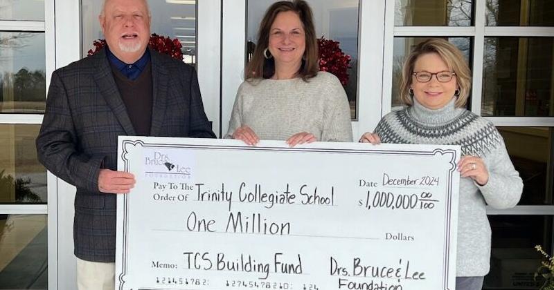 Bruce & Lee Foundation give major gift to Trinity Collegiate