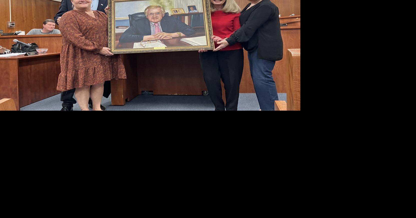 Darlington unveils portrait of former municipal judge