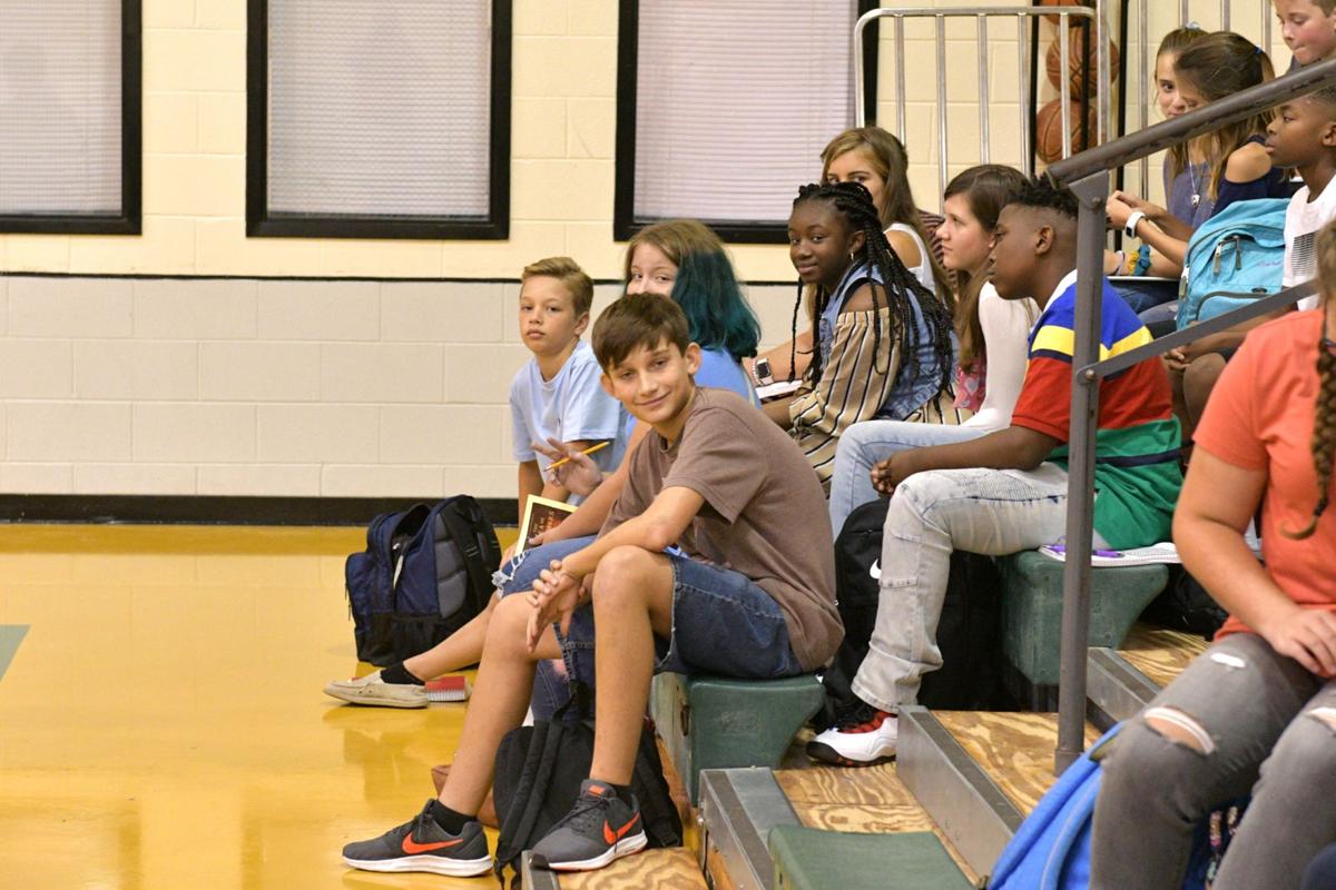 Sneed Middle School First Day of Class