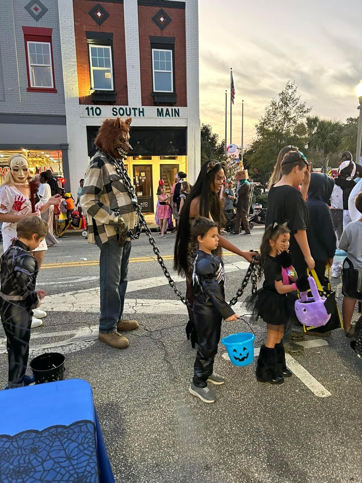 Mullins Police Department organizes 5th annual Trick-or-Treat Down Main