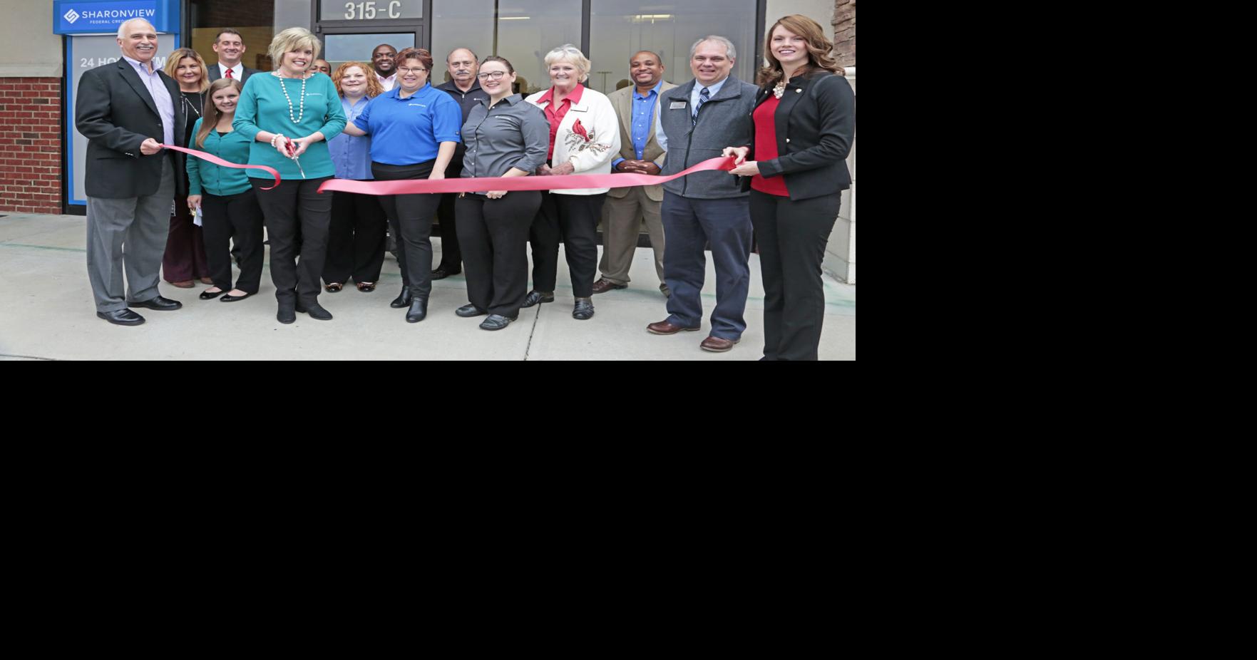 Sharonview Federal Credit Union unveils new logo at chamber event