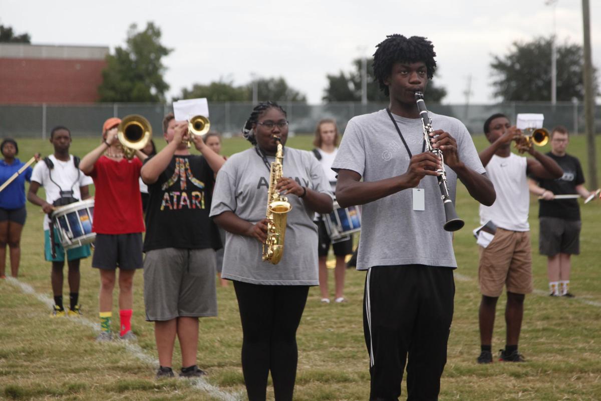 West Florence High School Marching Band Practice