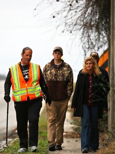 Wallking for a cause: Man hopes to shrink ‘Stroke Belt’