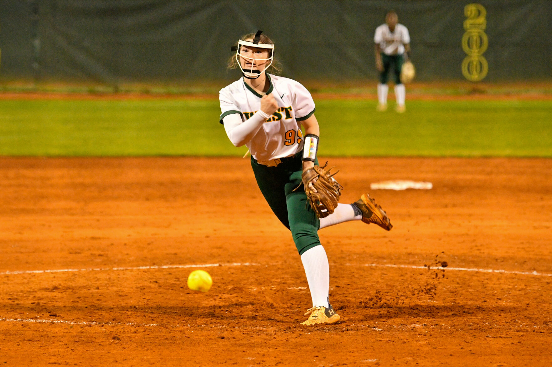 Annie Ruth Eliason K's 20 of 21 batters in perfect game