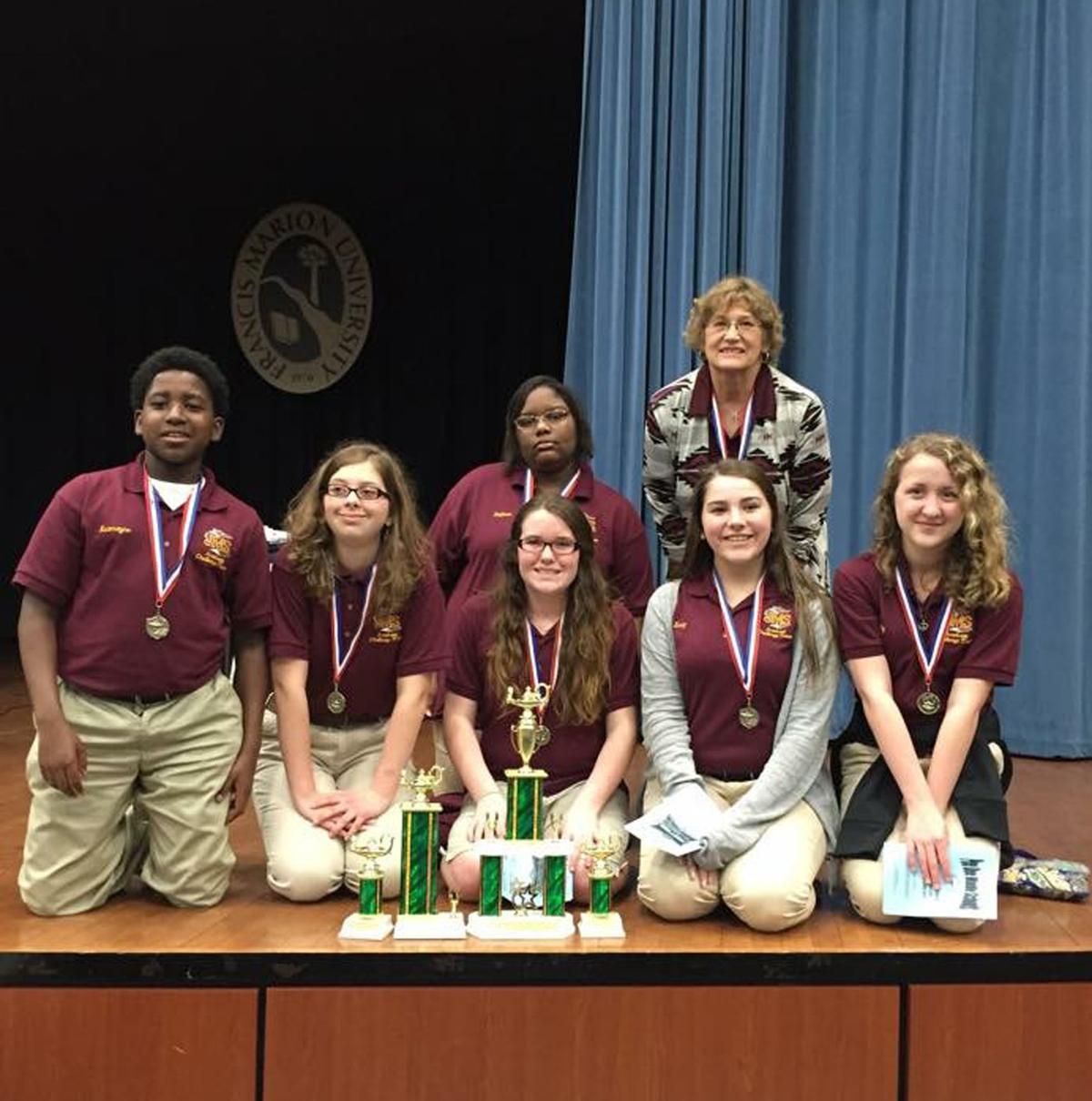 Johnakin Middle School Academic Challenge team enjoys successful season