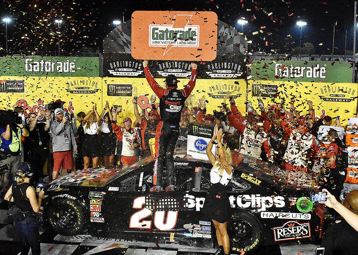 Erik Jones becomes second-youngest to win Bojangles' Southern 500