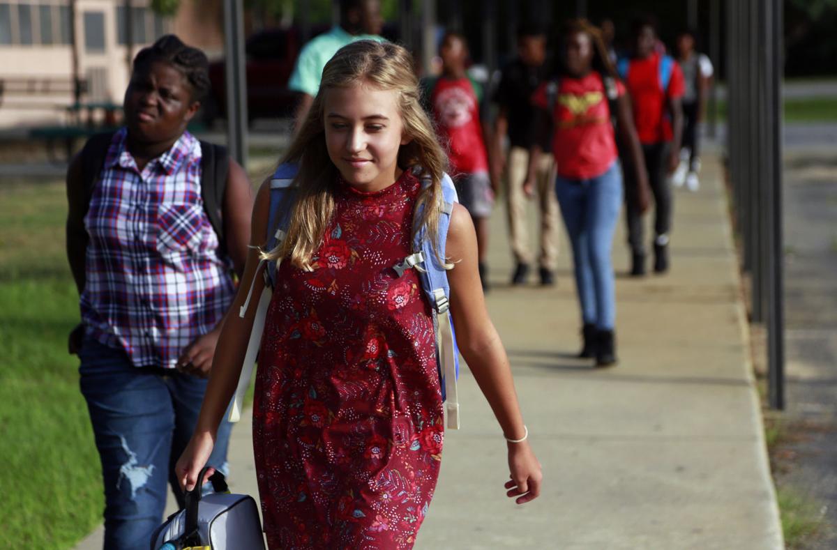 Sneed Middle School First Day of Classes