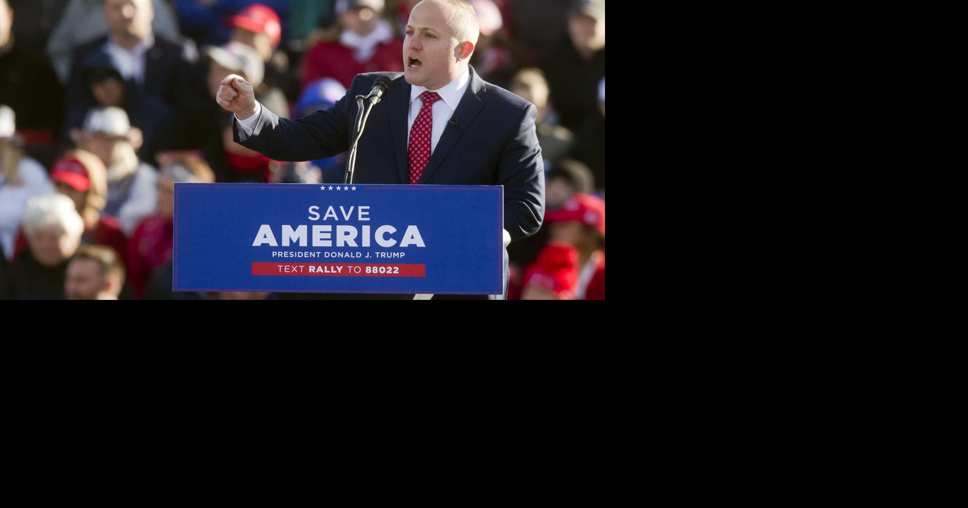 Fry calls out Rice at Trump rally
