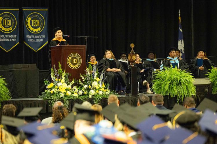 Isgett empowers FDTC grads with message of purpose, leadership