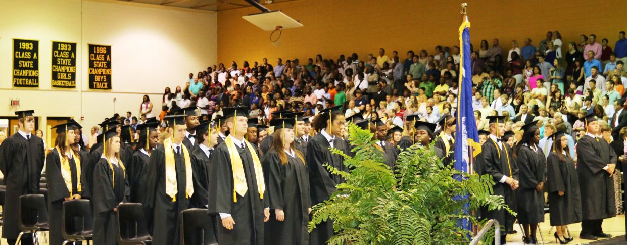 Johnsonville High School graduates 100 in the class of 2015