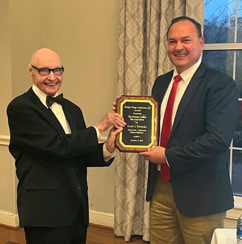 Florence's Gary Finklea earns Judge Ralph King Anderson Jr. Award
