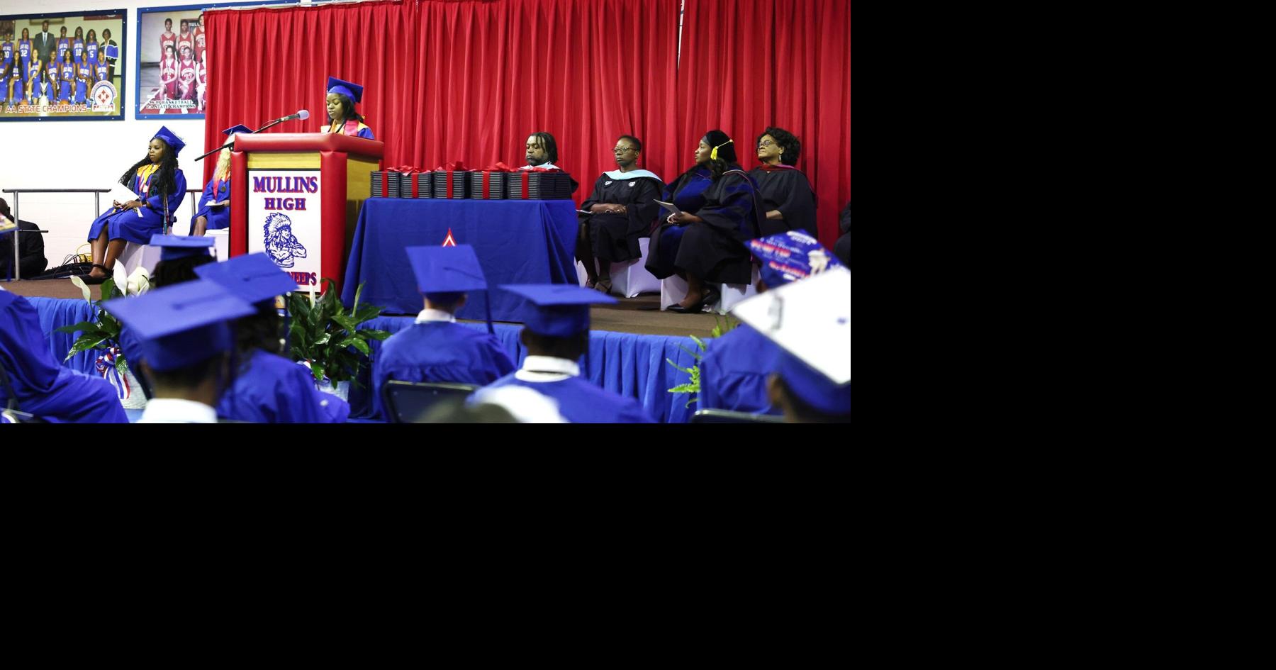 Mullins High School graduates 118 students