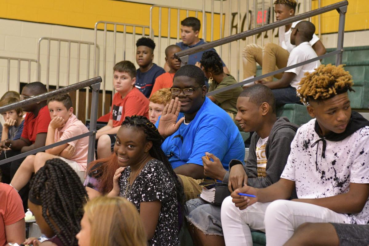 Sneed Middle School First Day of Class