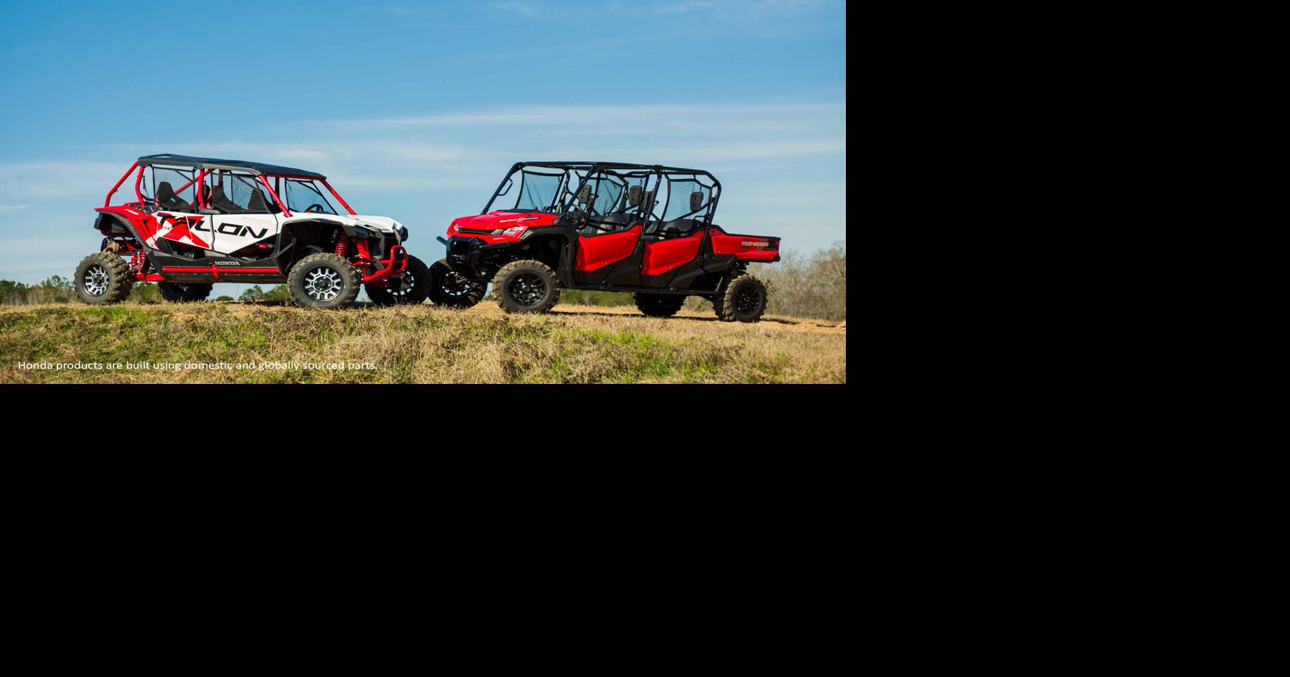 Honda side-by-sides in finals for 'Coolest Thing Made in South Carolina'