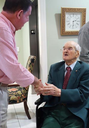 Ellis Parsons awarded the Order of the Palmetto