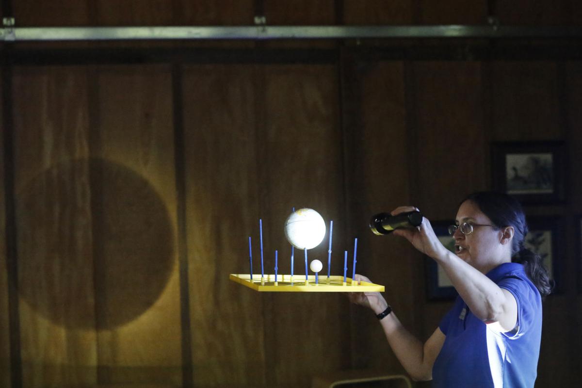 Educa-sun: Solar eclipse presentation draws a crowd