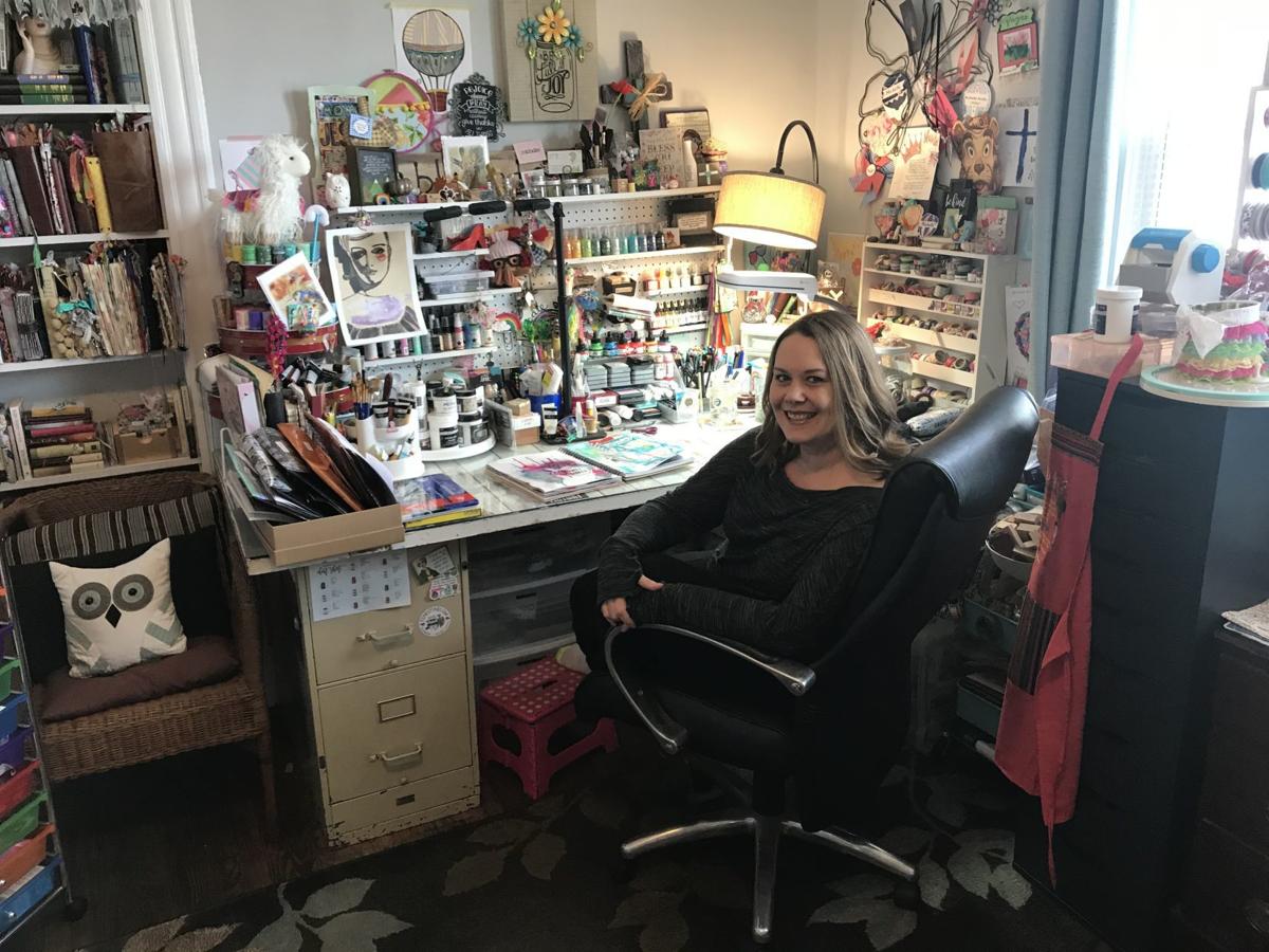 WORSHIPFUL ART: Michelle Bailey uses journals to document her life ...