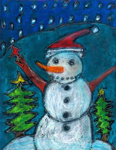 Student's art will be Darlington County Schools' holiday card