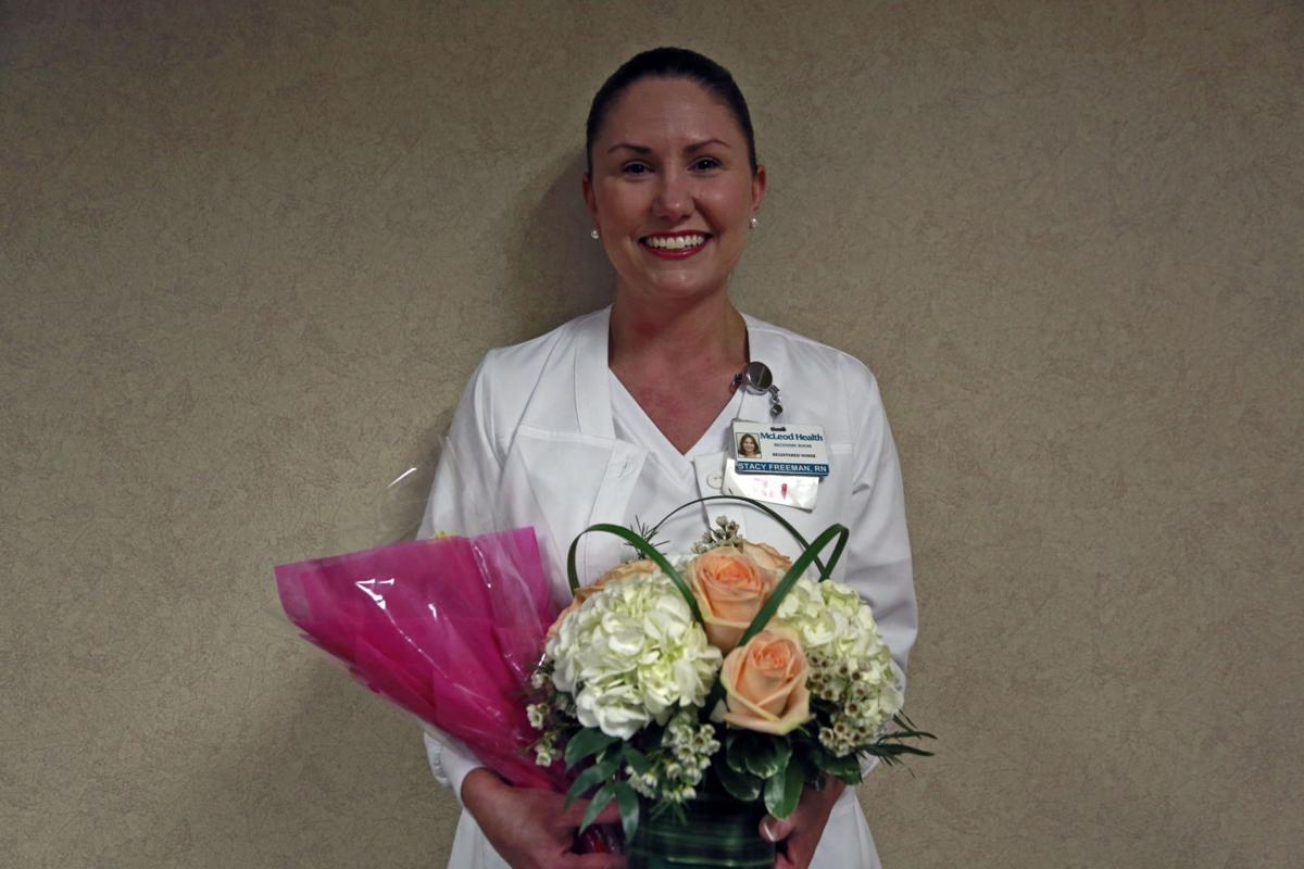 Stacy Freeman is Nurse of the Year at McLeod Regional Medical Center