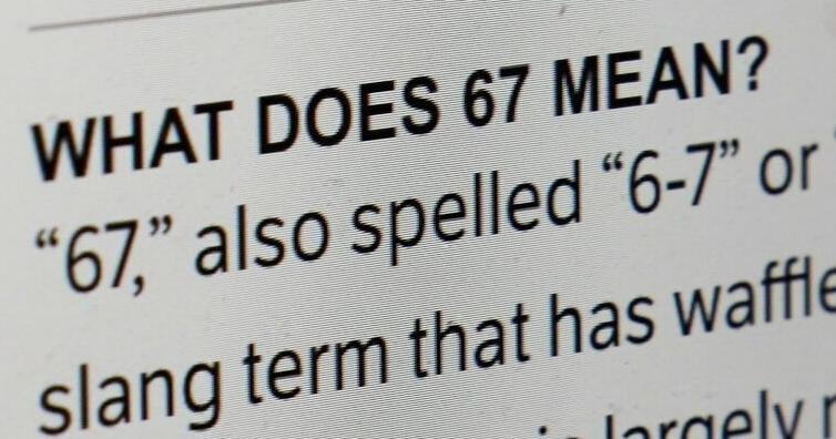 Viral '6-7' tops 2025 list of overused words and phrases