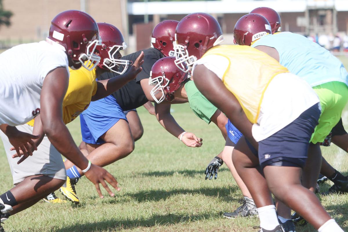Marion Swamp Foxes Football Practice