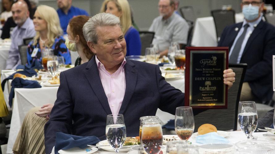 Drew Chaplin named chamber's Small Business Person of the Year