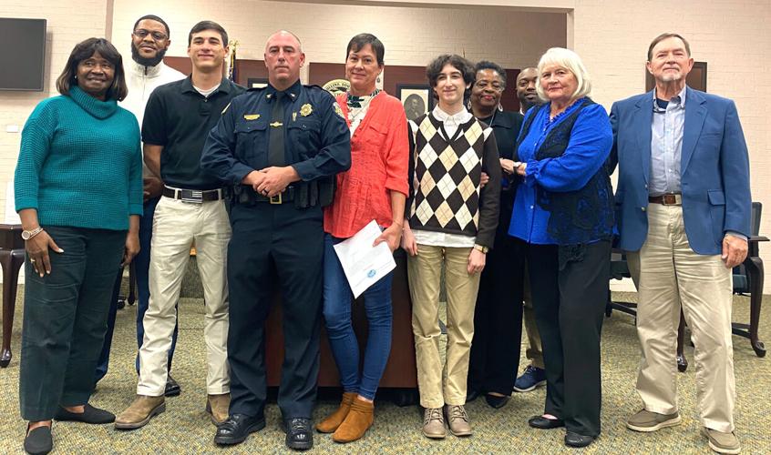 Mostowski sworn-in as Mullins Police Chief