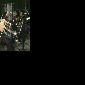 Parris Island Marine Band performs patriotic concert