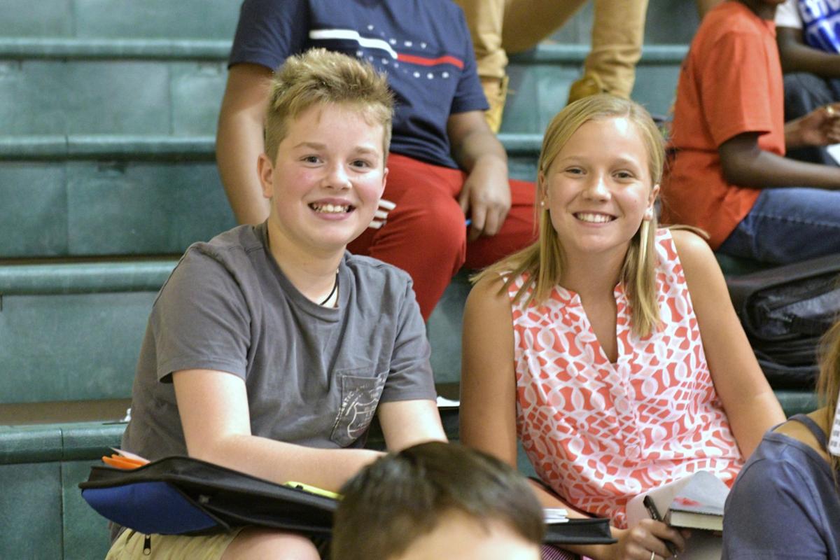 Sneed Middle School First Day of Class