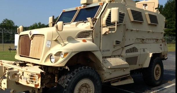 Florence County Sheriff's Office upgrades APC to an MRAP