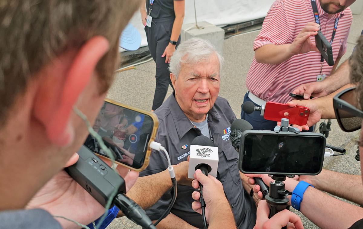 SCOTT CHANCEY: Hershel McGriff the toast of NASCAR's throwback weekend