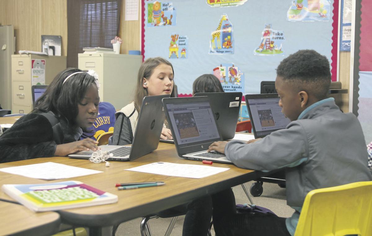 Technology integrated into Savannah Grove Elementary School's daily ...