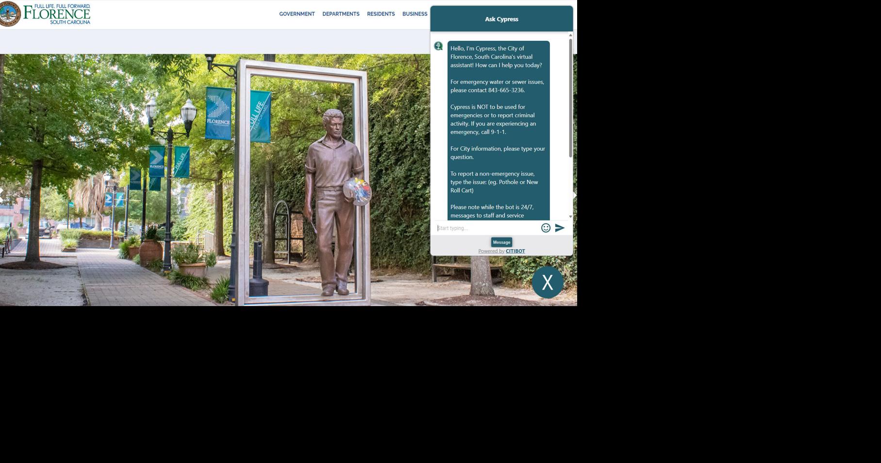 New chatbot service launched by city of Florence