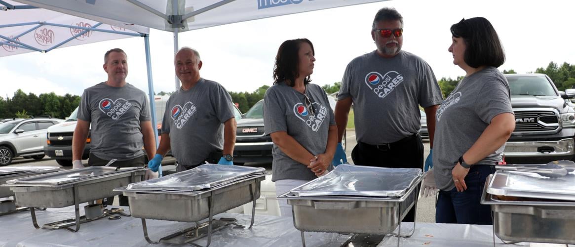 Florence first responders treated to lunch Wednesday