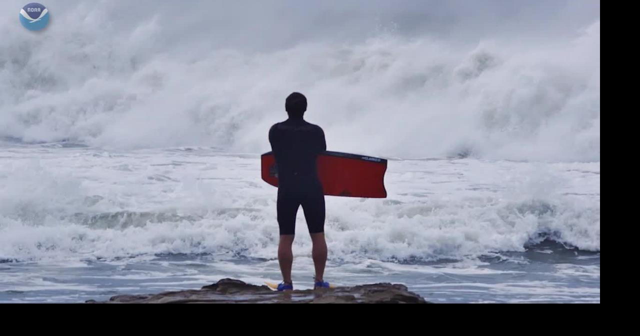 Ocean break water safety tips NOAA