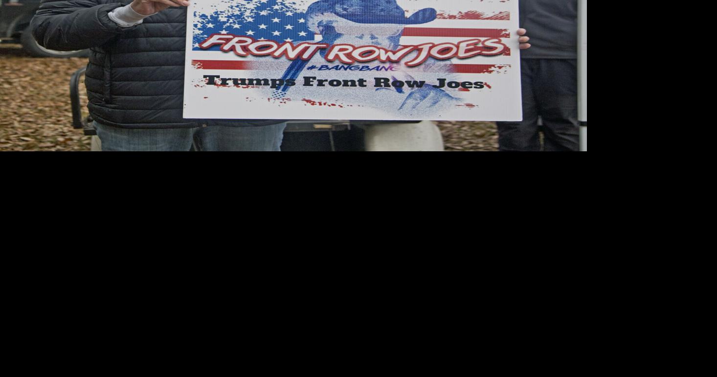 Trump's Front Row Joes arrive for Save America rally