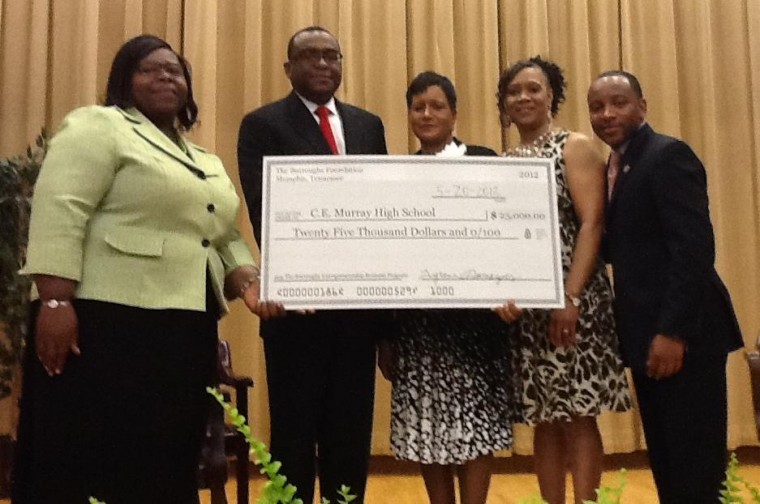 Burroughs Foundation Inc. donates $25,000 to C.E. Murray High School