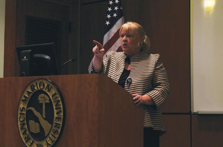 Community comes out to hear Mary Ellen Donovan Fuller in Florence