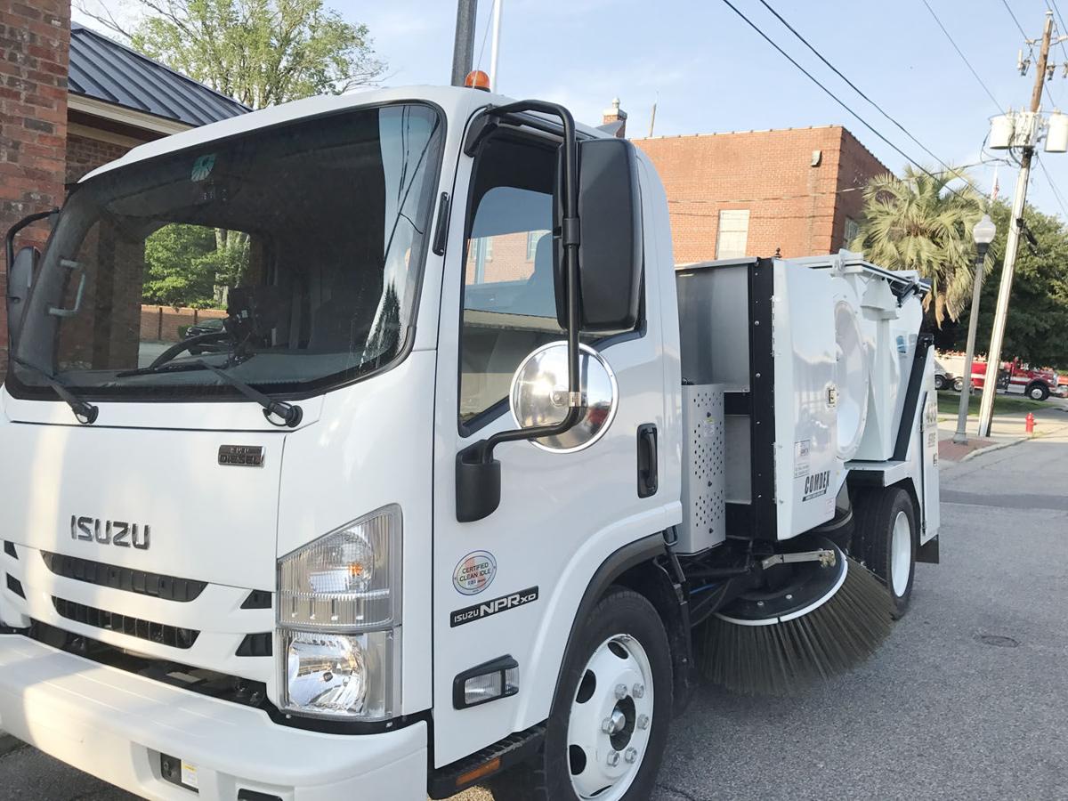 Anderson Brothers Bank funds Mullins street sweeper at zero percent