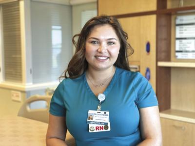 ASHLEY BATTEN: ALL IN THE FAMILY: Batten's mom inspired her to be a nurse