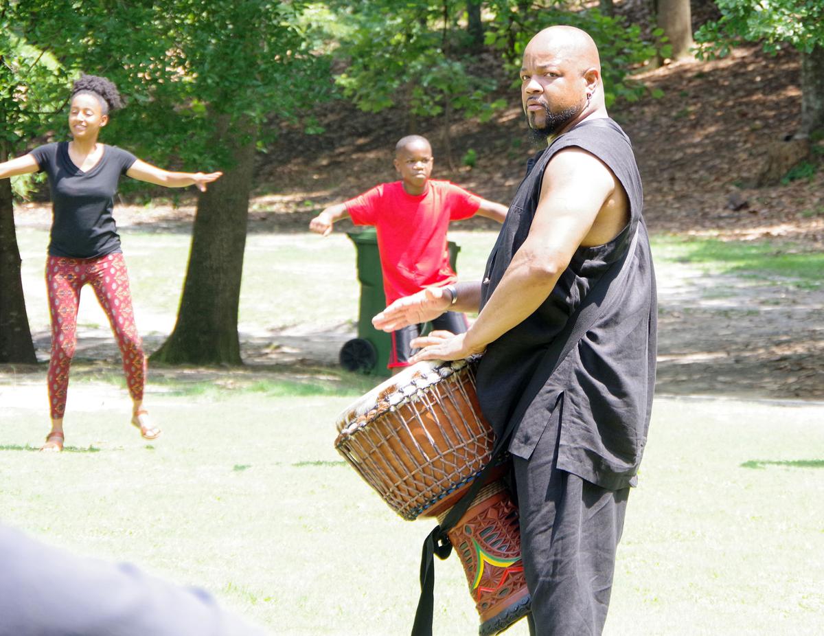 Dancing at the creek: Sankofa Festival lessons