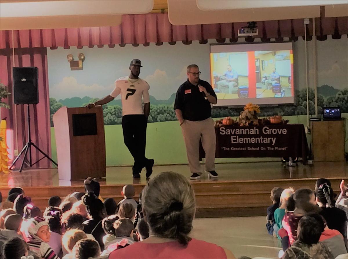 Savannah Grove Elementary School conducts reading pep rally | Local ...