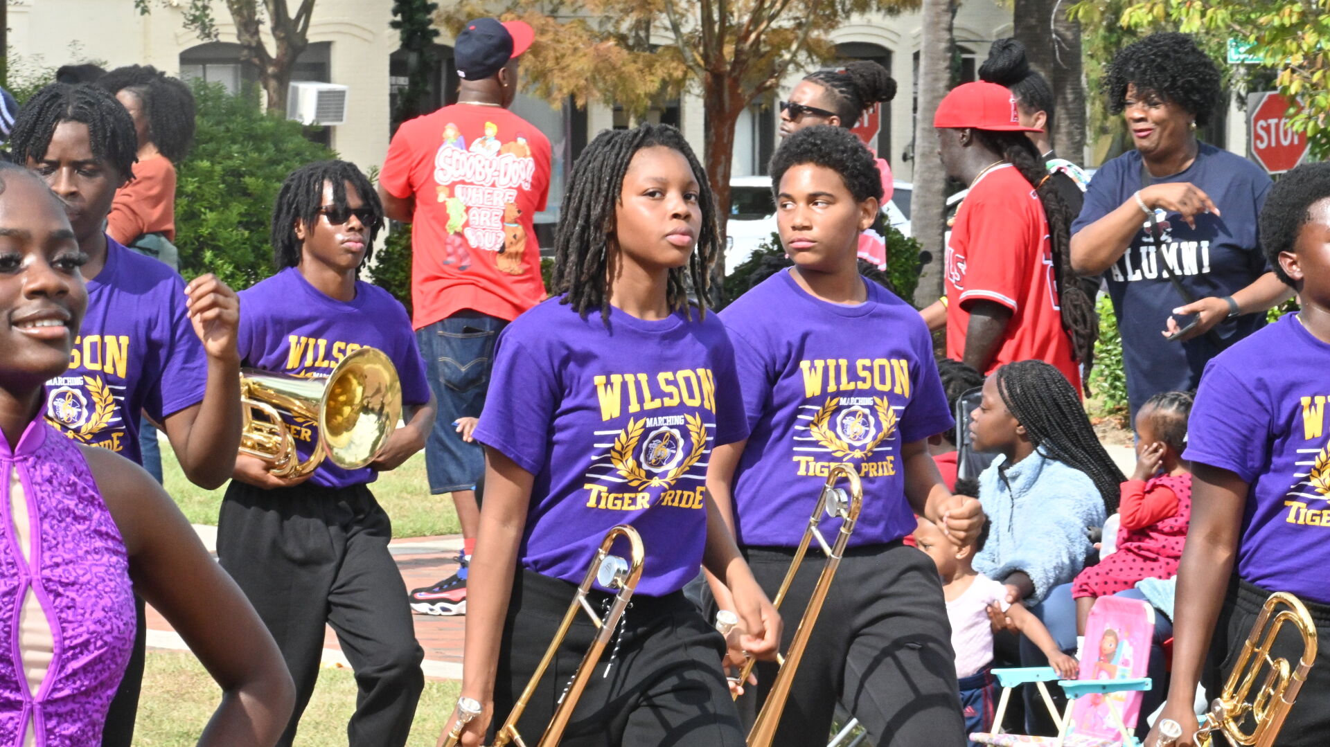 Wilson High School Band at the S.C. State Homecoming Parade